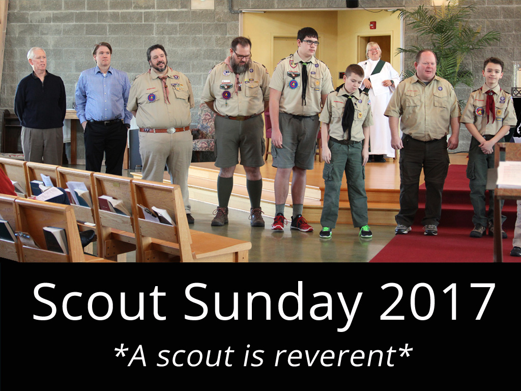 Scout Sunday 2017 - Holy Family Episcopal Church