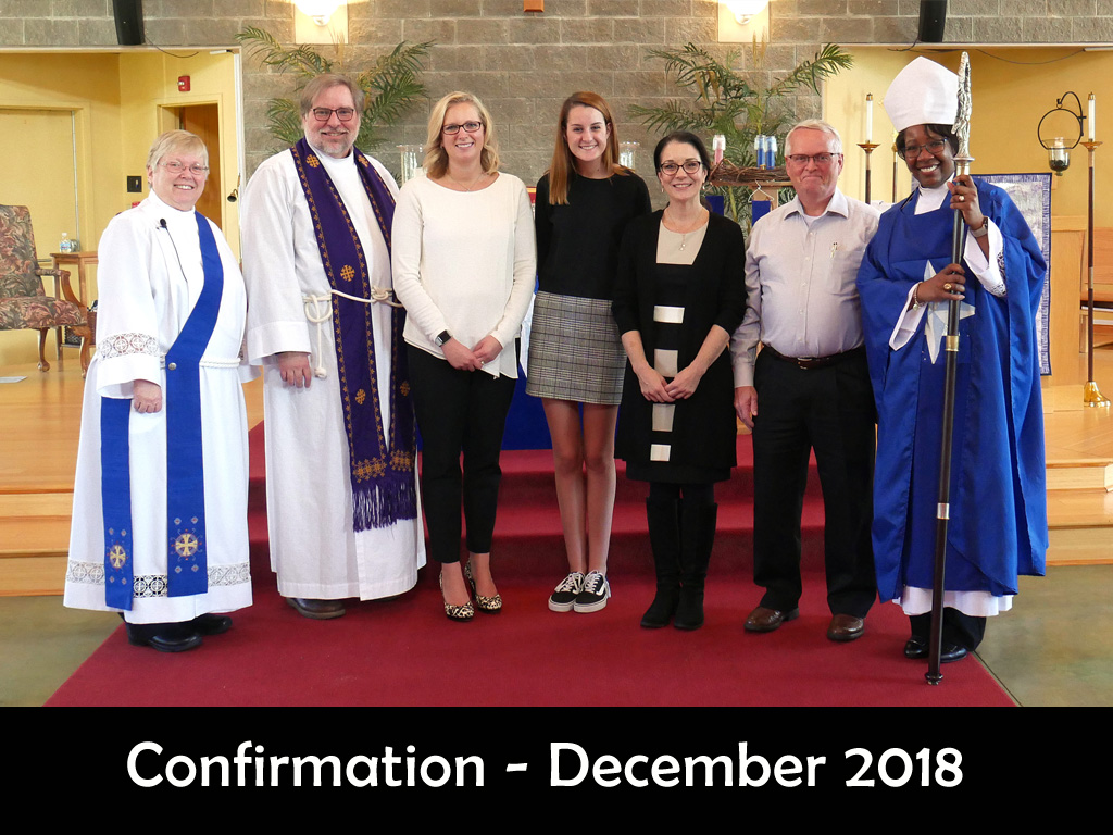 Confirmation: December 2018 - Holy Family Episcopal Church
